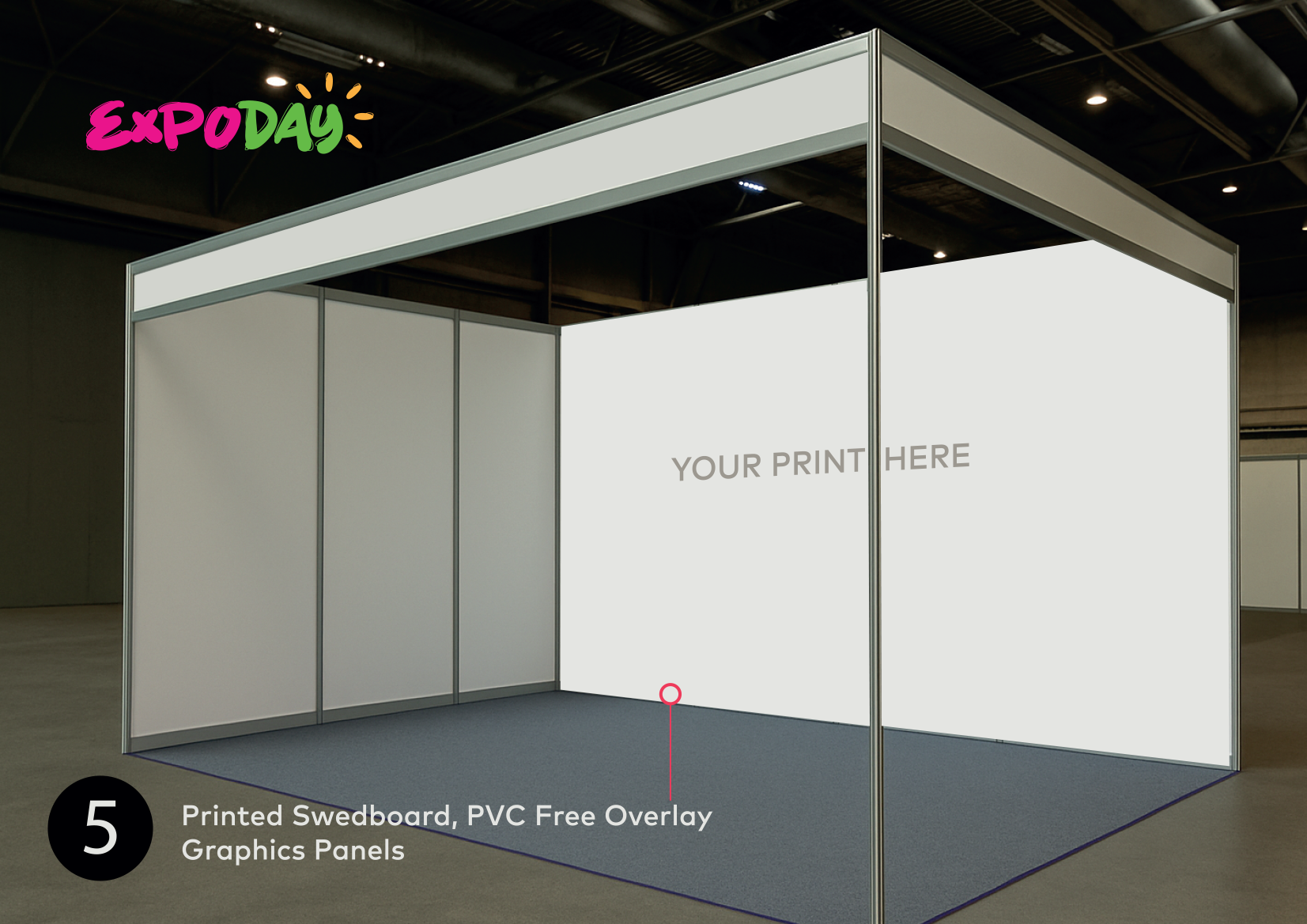 Shell Scheme Graphic Panels UK: Foamex Graphics | ExpoDay